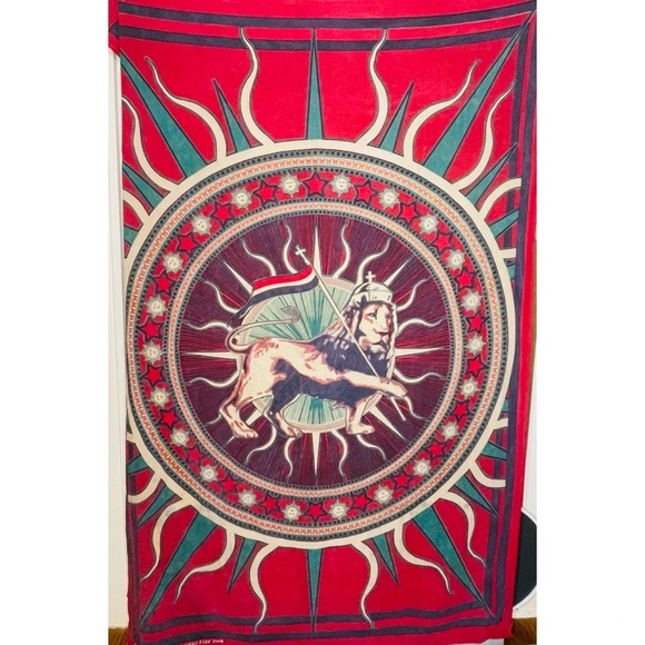 Gypsy Rose | Accents | Gypsy Rose Lion Of Judah 0 Cotton Tapestry 7ft ...